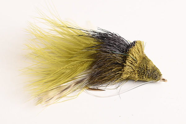 Deer Hair Diving Bug Streamer Fly - #6 – Blue Wing Olive