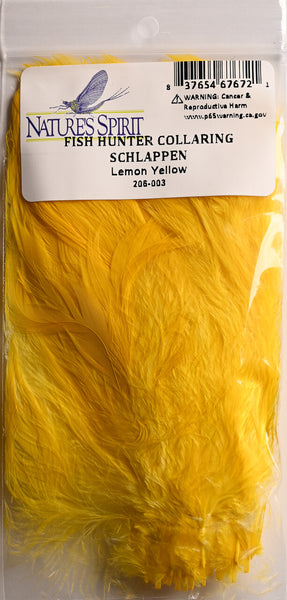 Nature's Spirit Fish Hunter Collaring Schlappen for Fly Tying – Blue ...