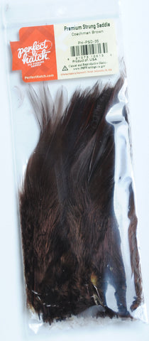 Perfect Hatch Strung Saddle – Blue Wing Olive
