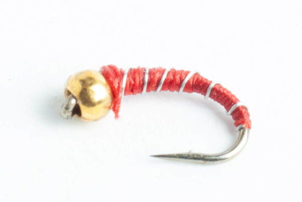 Bead Head Zebra Midge Nymph Fly, 6-Pack - Black or Red – Blue Wing Olive