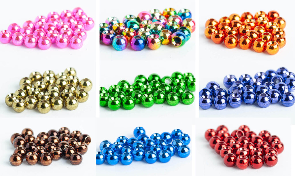 Metallic Tungsten Beads for Fly Tying - 25 Pack – Blue Wing Olive