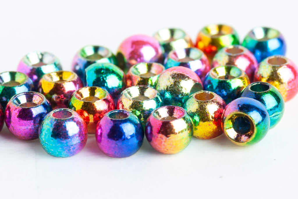 Metallic Tungsten Beads For Fly Tying 25 Pack Blue Wing Olive