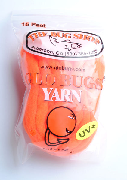 Glo-Bug Yarn – Blue Wing Olive