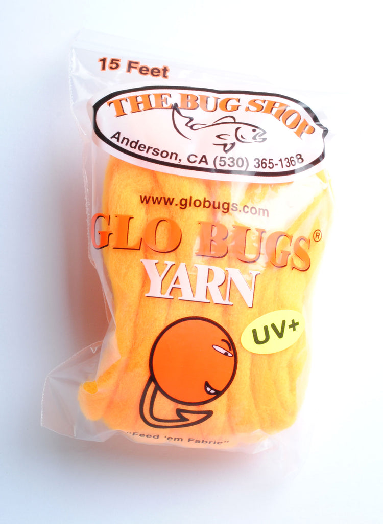 Glo-Bug Yarn – Blue Wing Olive