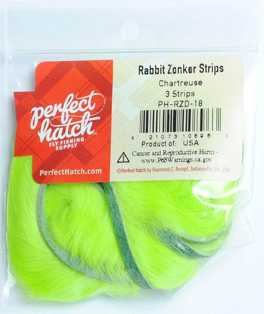 Perfect Hatch Rabbit Zonker Strips – Blue Wing Olive