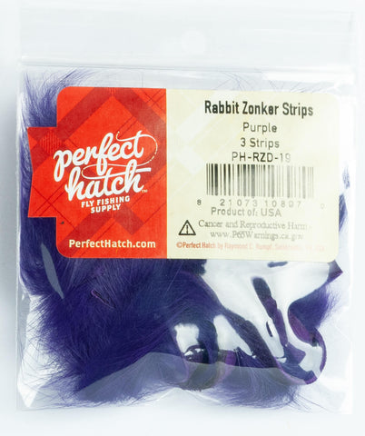 Perfect Hatch Rabbit Zonker Strips – Blue Wing Olive