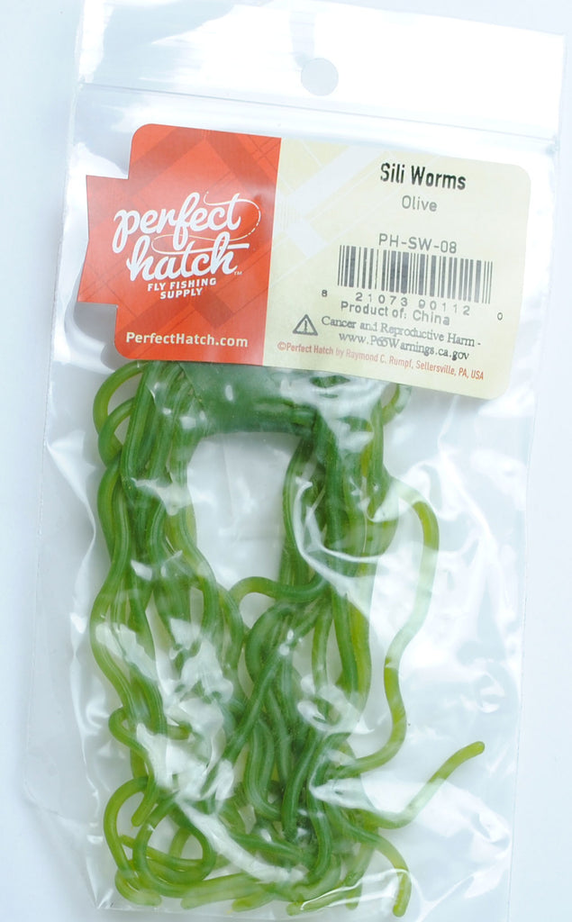 Perfect Hatch Sili Worms – Blue Wing Olive