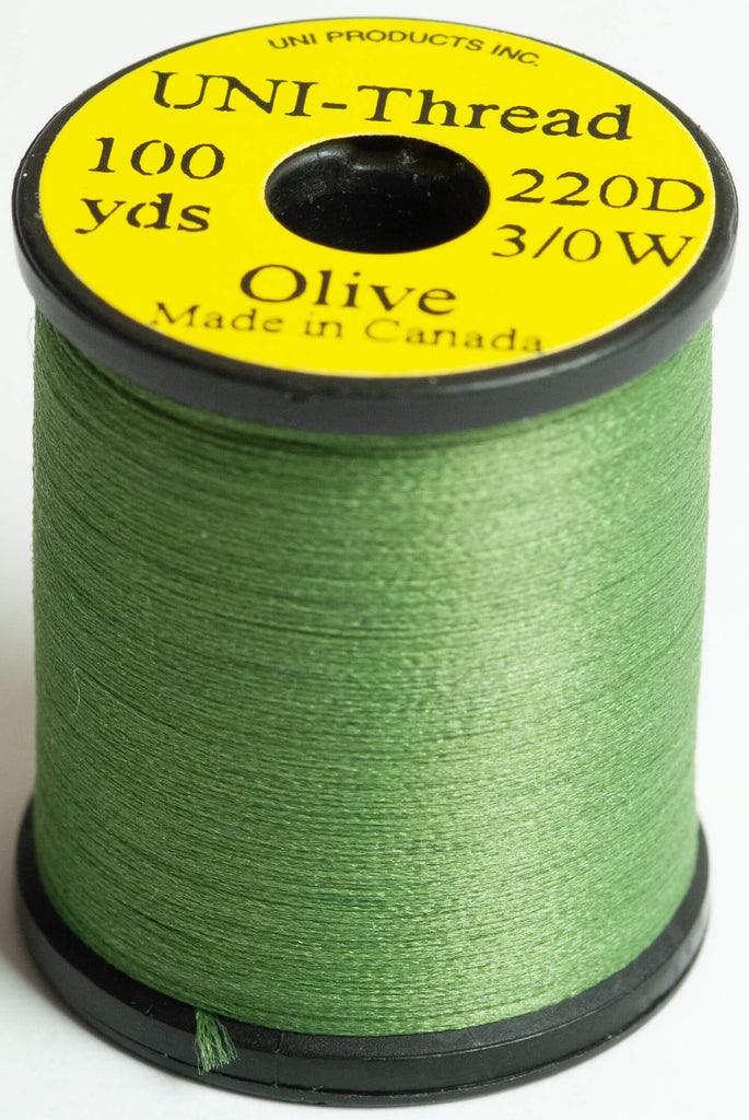 3/0 UNI-Thread, 220 denier Fly-Tying Thread – Blue Wing Olive
